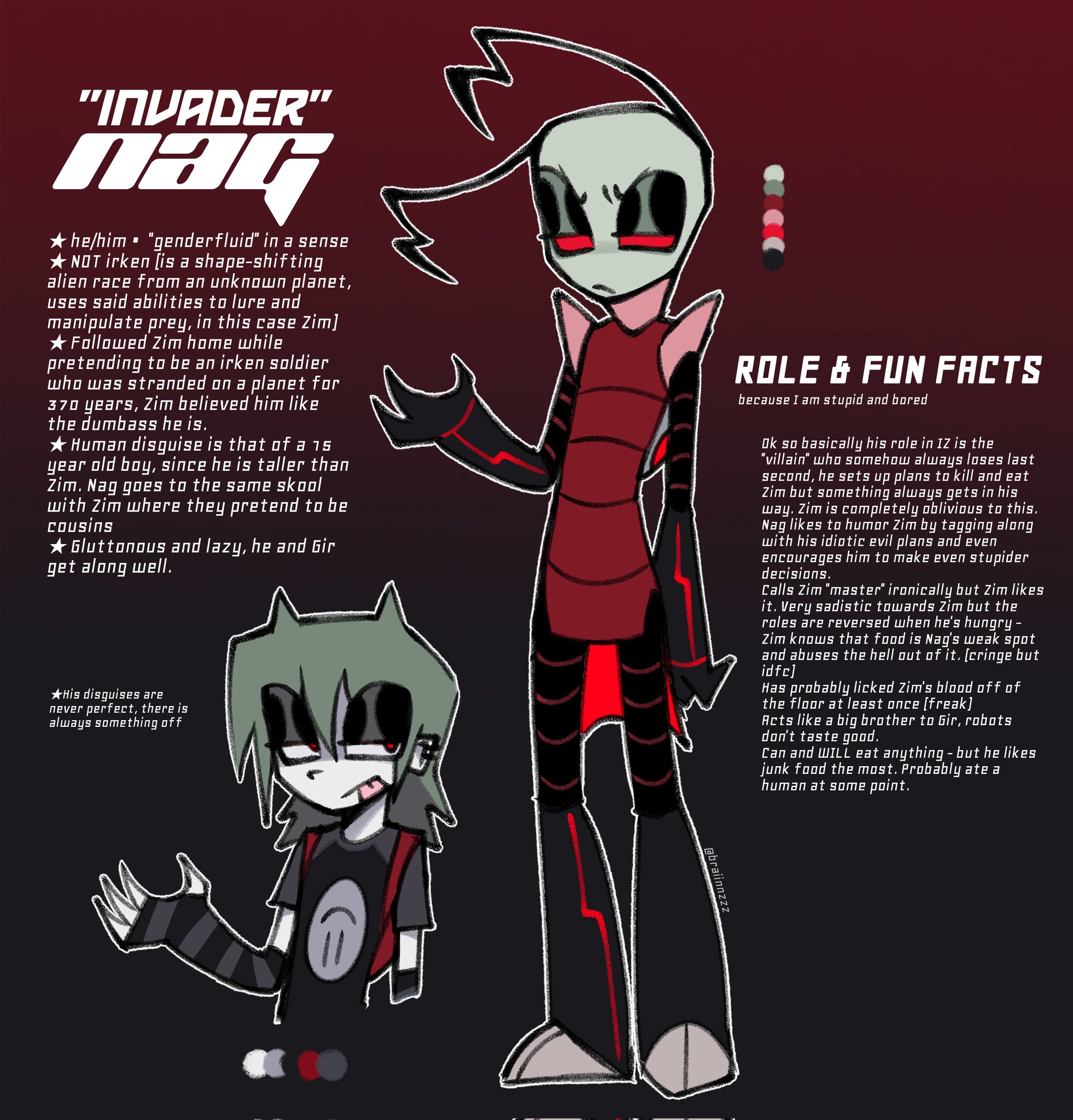 Invader Zim Oc