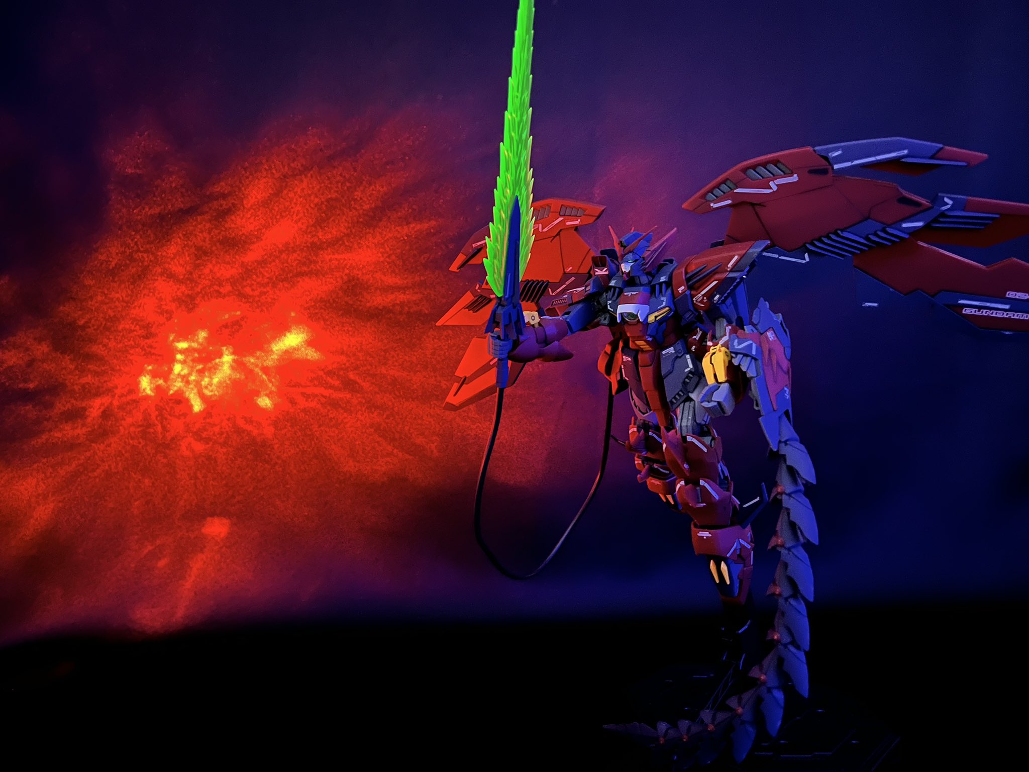 HathawayZ on Twitter: "“Space…it’s so quiet.” - Project OZ-13MS - HIGHLIGHT PHOTOS - 1:100 Epyon ...