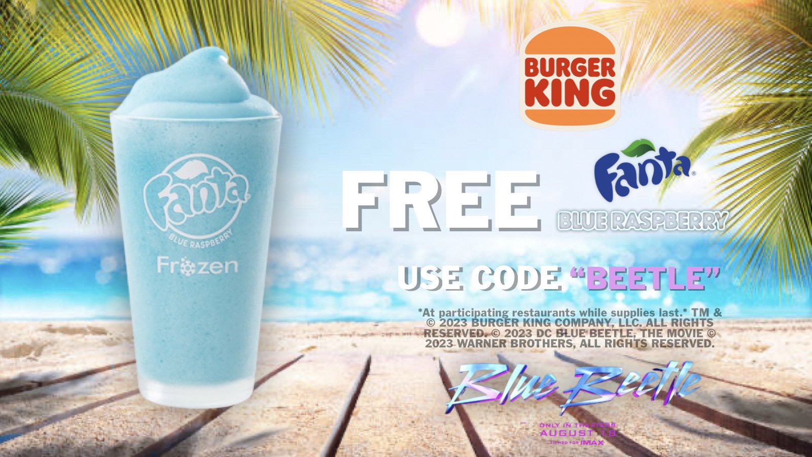 Fanta Blue Raspberry