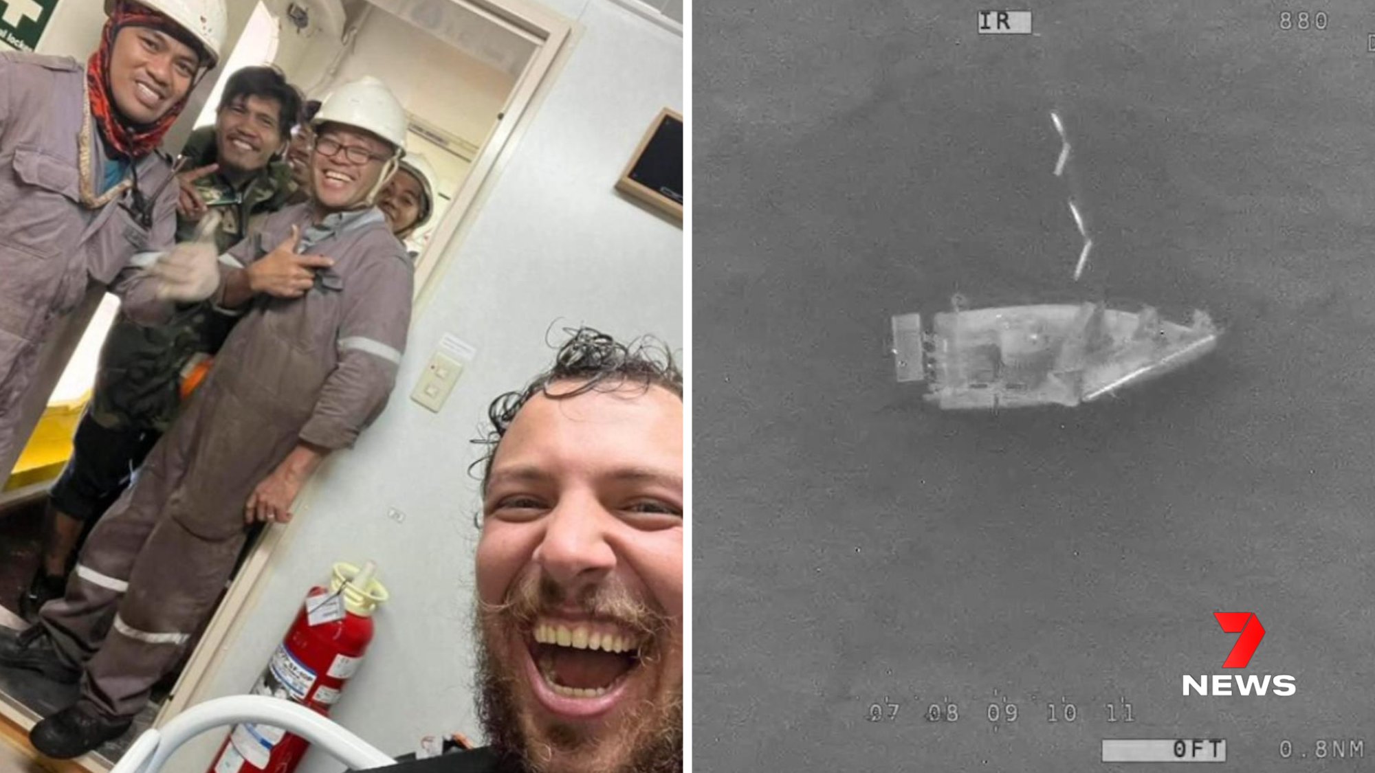 7NEWS Adelaide on Twitter: "The stranded sailor from the Great Australian Bight rescue mission ...