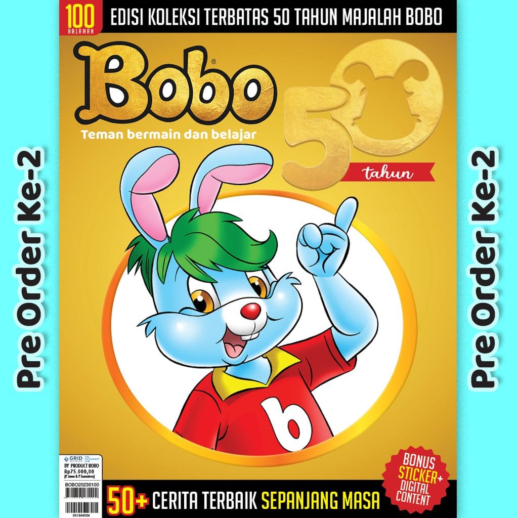 cpamungkas on Twitter: "buat yg kmrin kehabisan majalah bobo edisi 50th, nih buka PO lg yuks ...