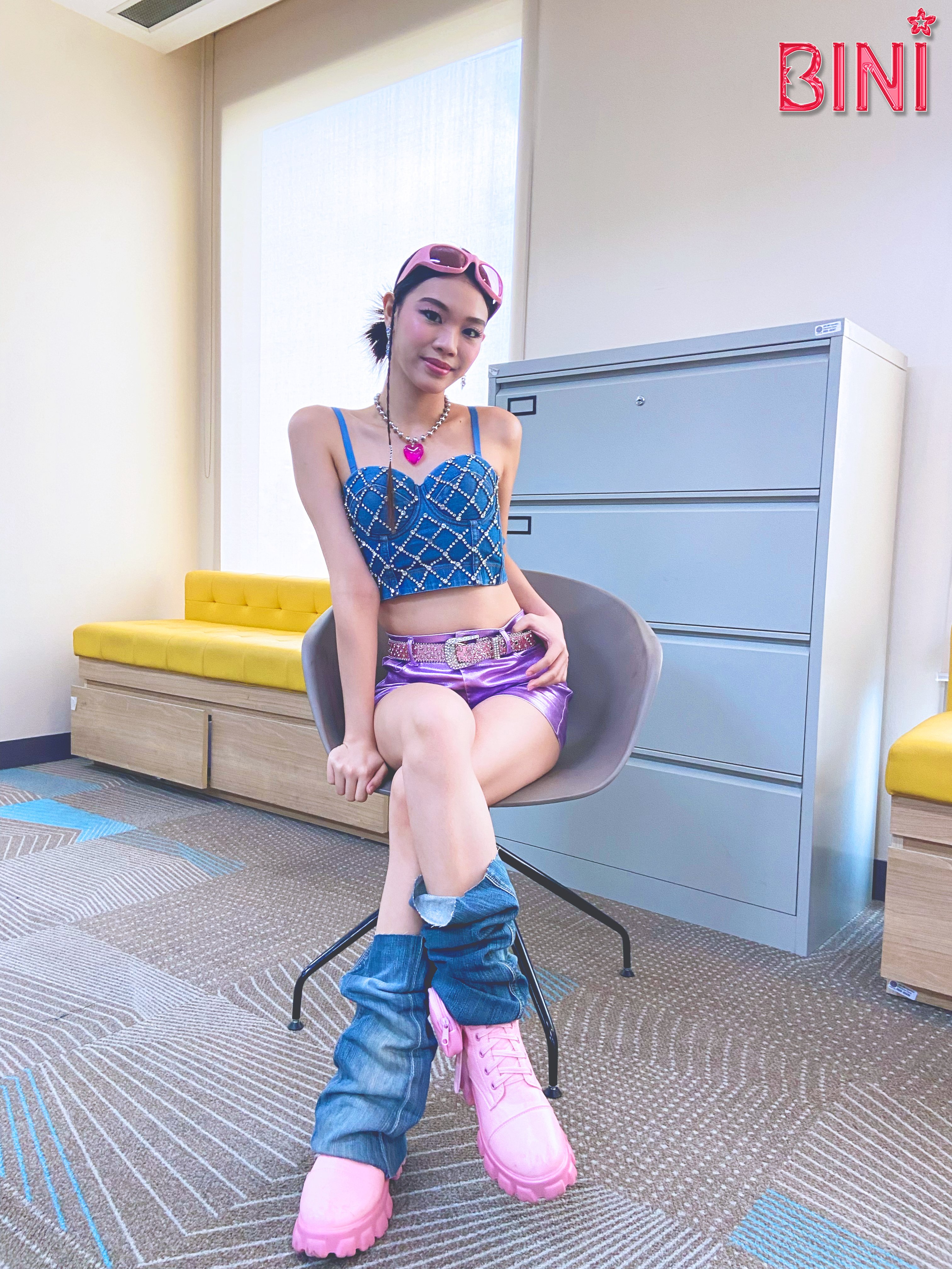 BINI_PH on Twitter: "#BINI : #ASAPpopuniverse Photo Series [ Stacey ] BINI unleashed the Rock ...