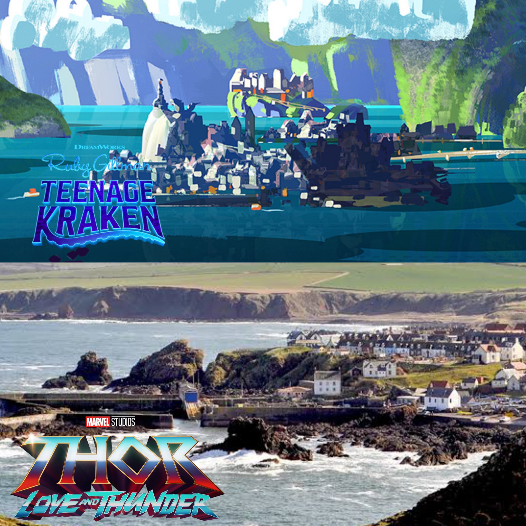 BullyGuire Studios on Twitter: "Ruby Gillman, Teenage Kraken easter egg: Oceanside is almost the ...