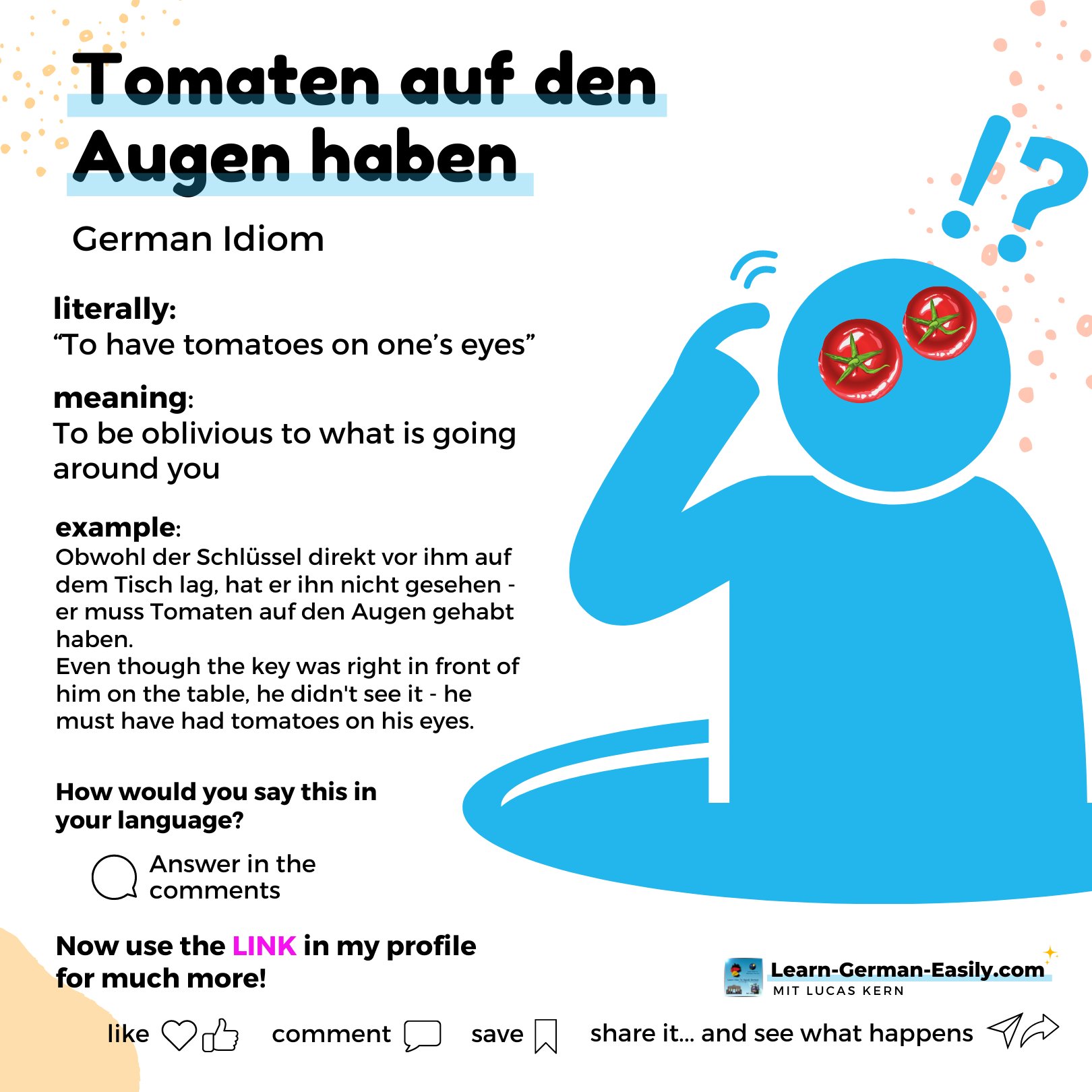 Learn-German-Easily on Twitter: "🇩🇪 🍅🍅😵‍💫 I bet you've had or seen a ...