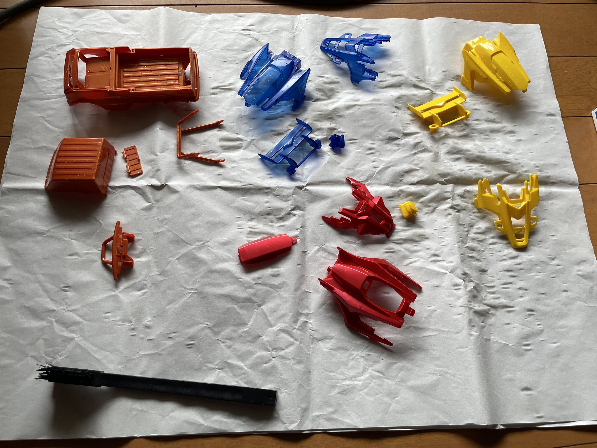 にゃあ@BNK on Twitter: "ようやく重い腰を上げてボディの洗浄したよー そしてレイスピアーの箱の防水はやっぱりバッチリでした_(:3 」∠)_ 塗装できるのはいつかなー_(:3 ...