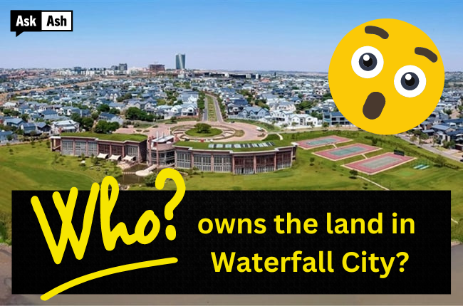 Who does the Waterfall City land in Midrand, #Gauteng belong to? If you ...