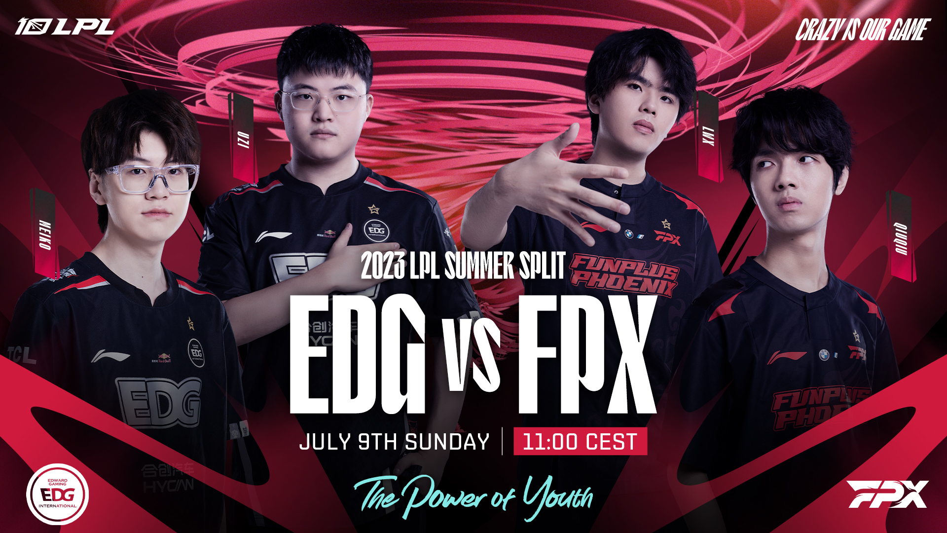 LPL on Twitter: "This Sunday is only just getting started 🔥 Up next we got EDG vs FPX! If EDG ...