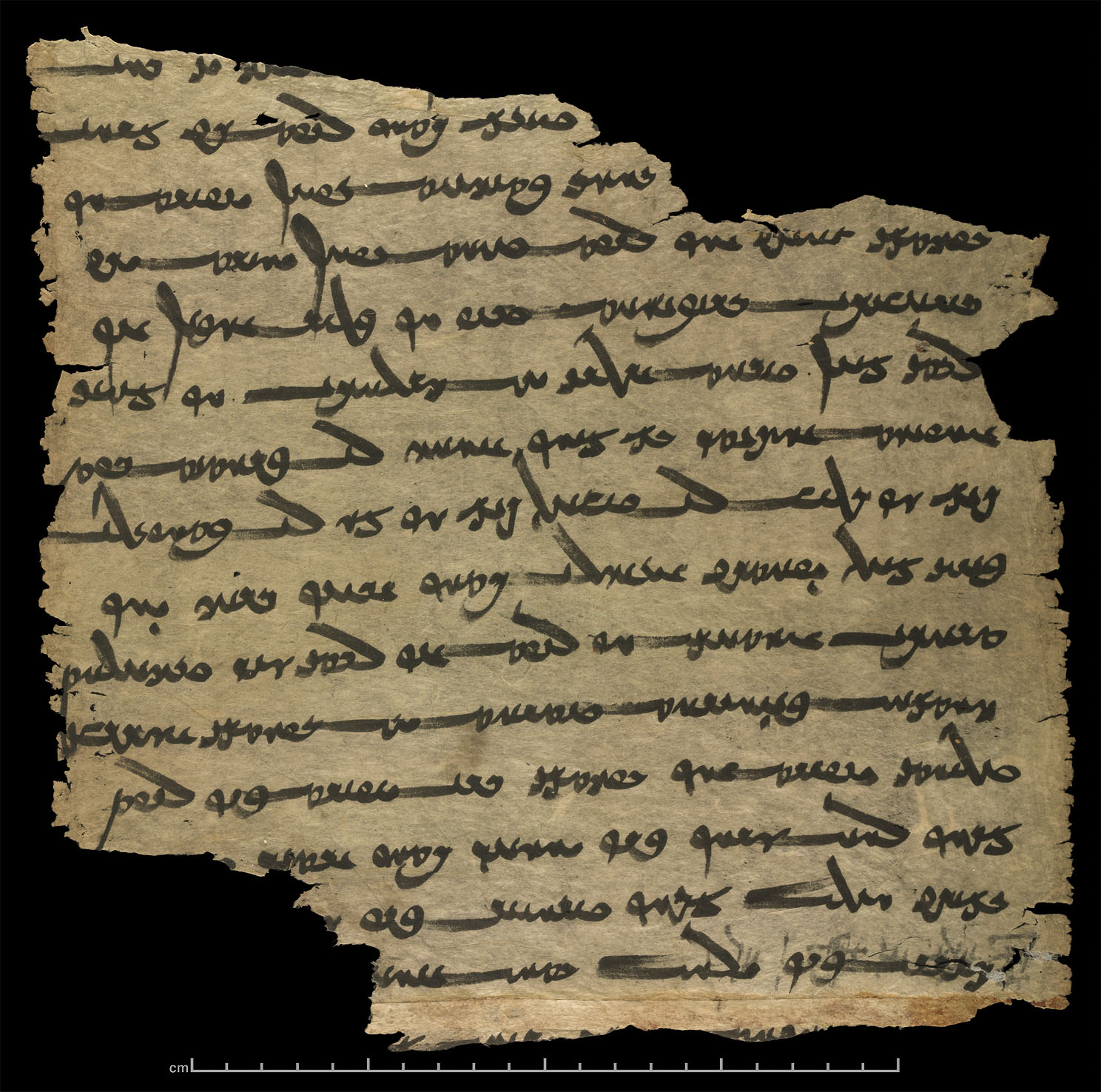 BL Asian and African on Twitter: "This unique 9th century #Sogdian fragment of the Rustam story ...