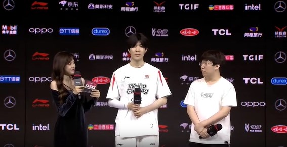 LPL Fanclub on Twitter: "TheShy at the post-game interview. Q: Today you pick Quinn to counter ...