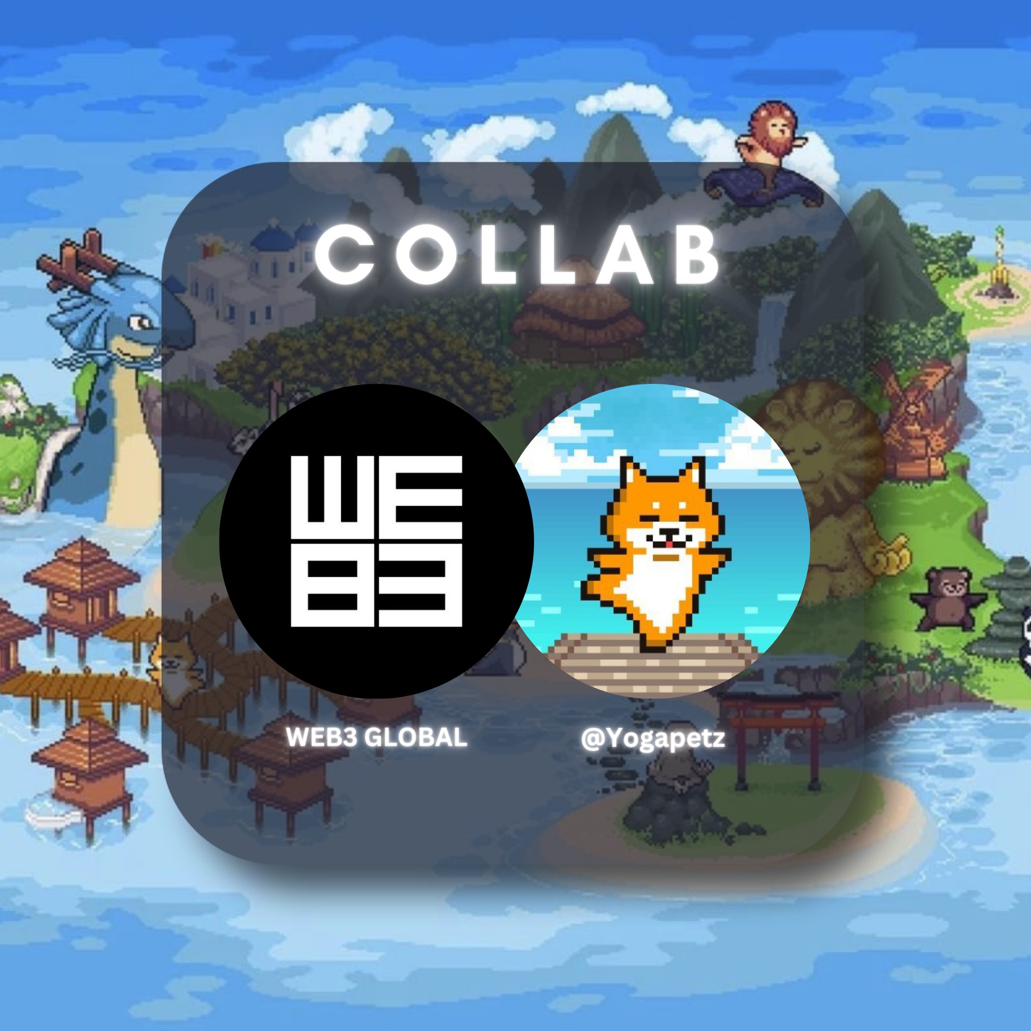 WEB3 GLOBAL on Twitter: "WEB3 GLOBAL 🤝 Yogapetz Let's welcome the @Yogapetz Community. We are ...