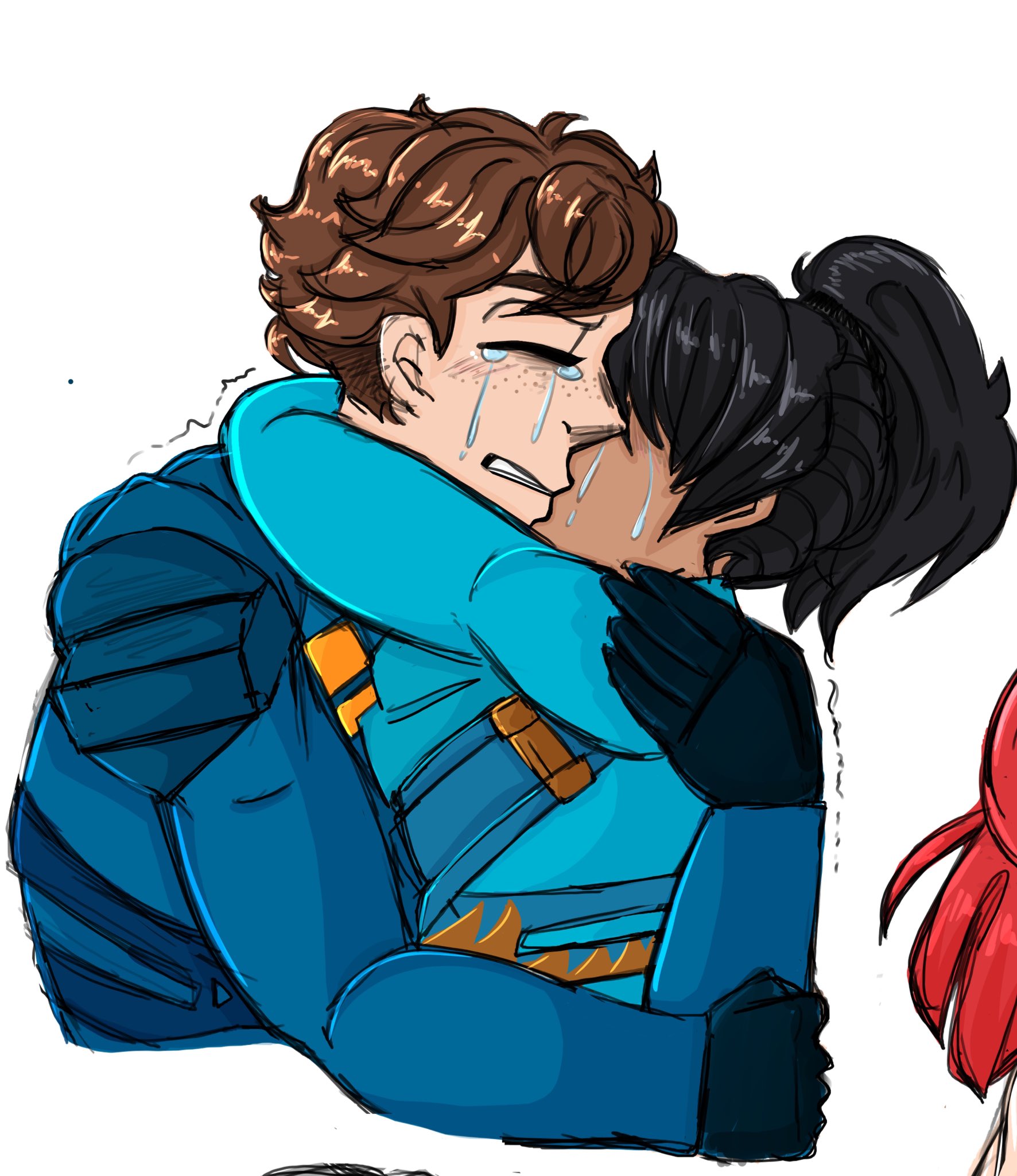 Ninjago Jay And Nya Kiss