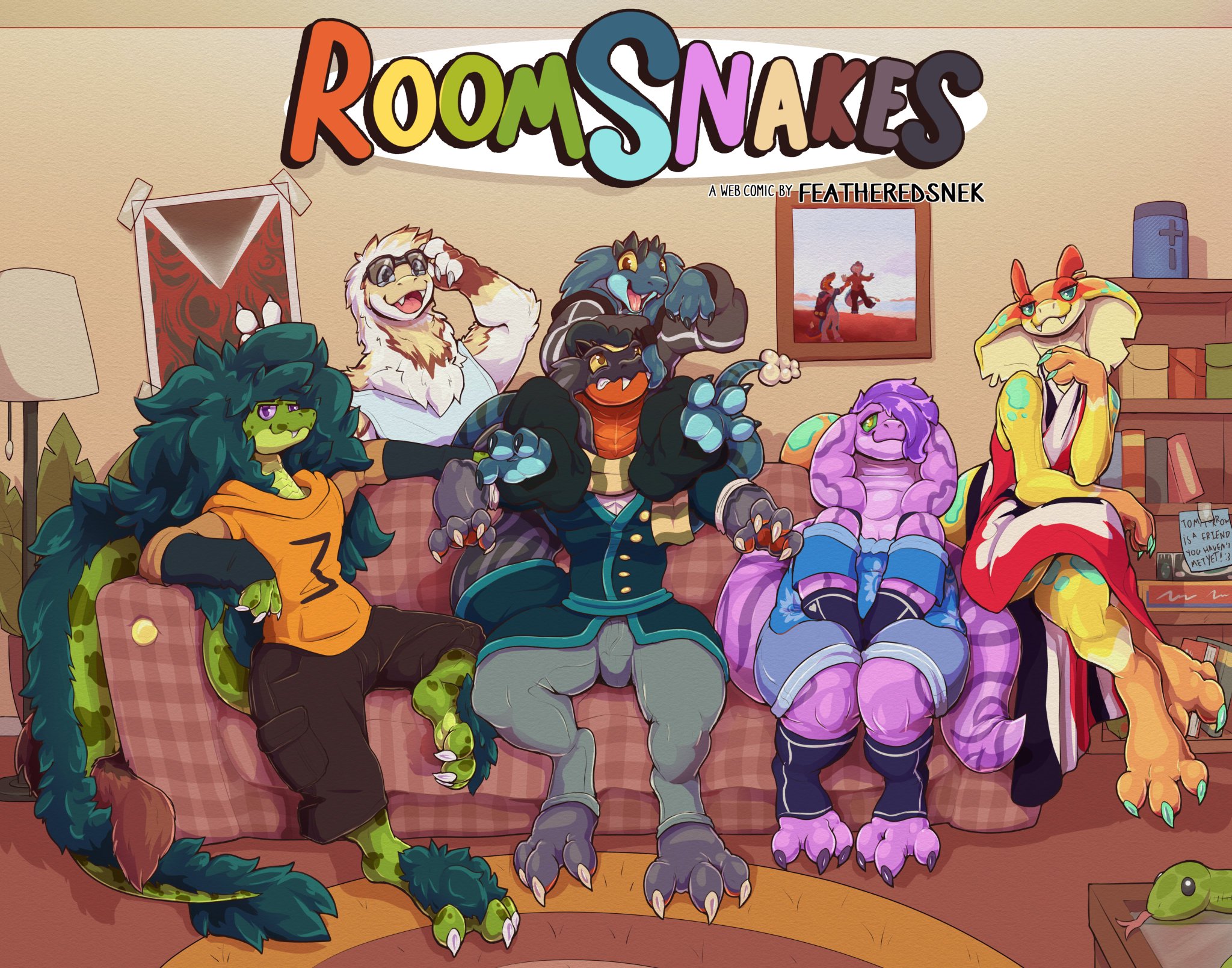 CoatL on Twitter: "A new logo for @RoomSneks means retouching this poster! Thanks to everyone ...