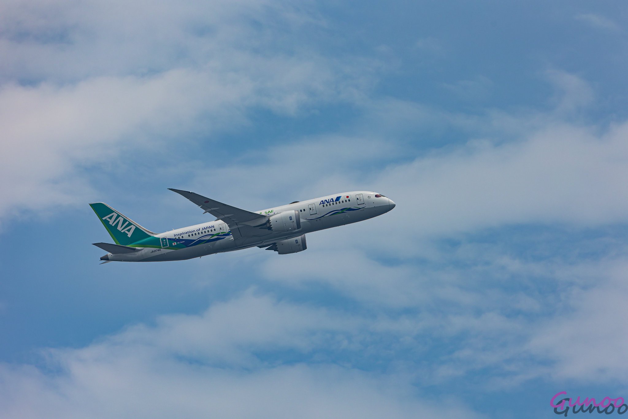 グノ夫@𝓽𝓮𝓪𝓶俯瞰🐷🐱🐸 on Twitter: "All Nippon Airways Boeing 787-8 Dreamliner JA874A NH249 HND-FUK 汚空の中で ...