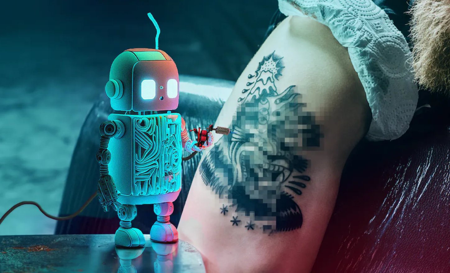 Robot Tattoo Designs