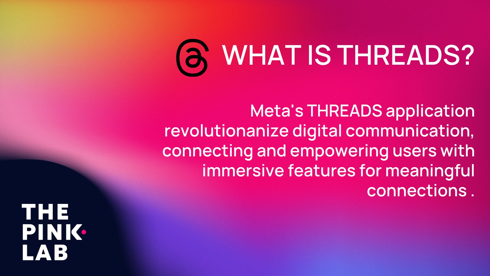 THE PINK LAB on Twitter: "📊 Twitter vs. THREADS by Instagram: A breakdown of key features and ...