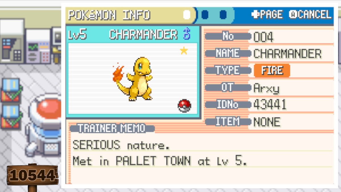 Shiny Charmander Leaf Green