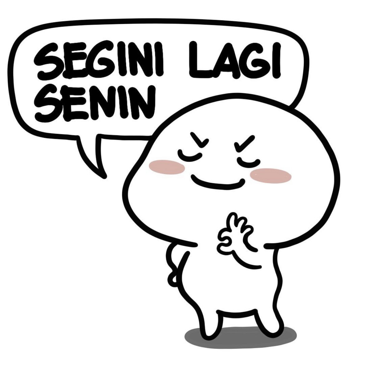 Sticker Line Lucu