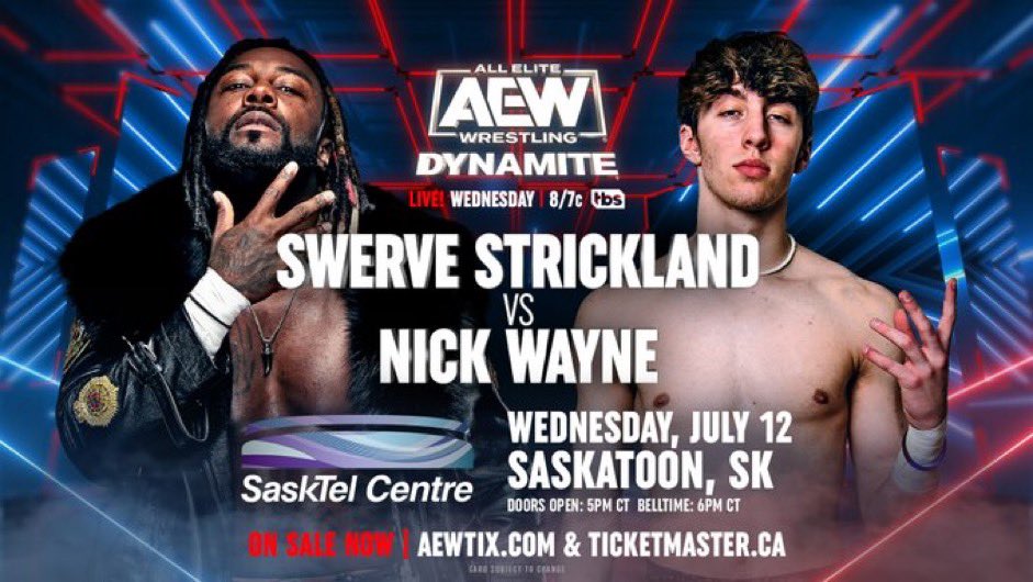 AEW Superfan on Twitter: "Nick Wayne makes his AEW debut this Wednesday on #AEWDynamite!!! Nick ...