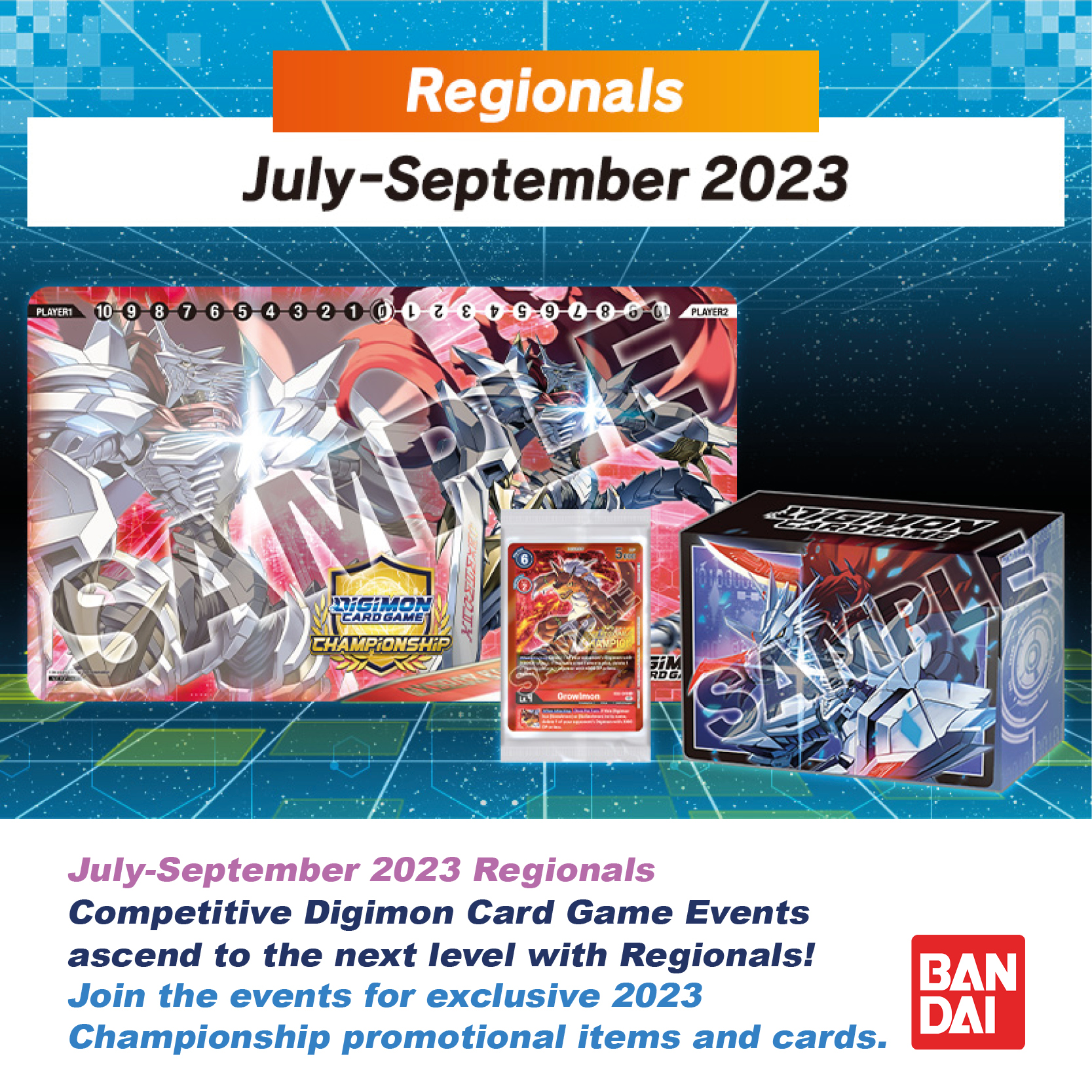 Official Digimon Card Game English Version on Twitter: "[July Regionals 2023] Ascend to the next ...