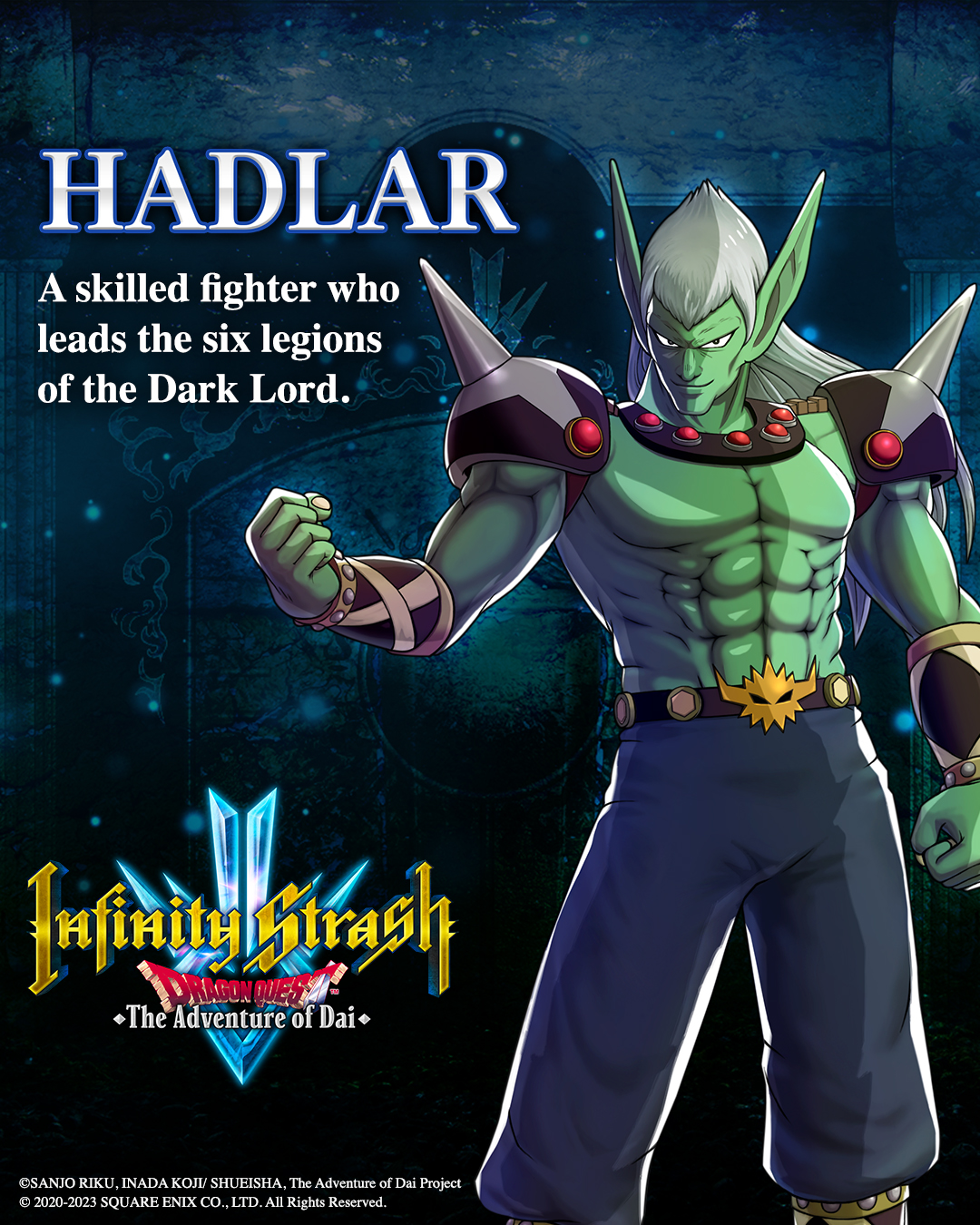 DRAGON QUEST on Twitter: "Hadlar is proficient with close combat and magic. Get ready to face ...
