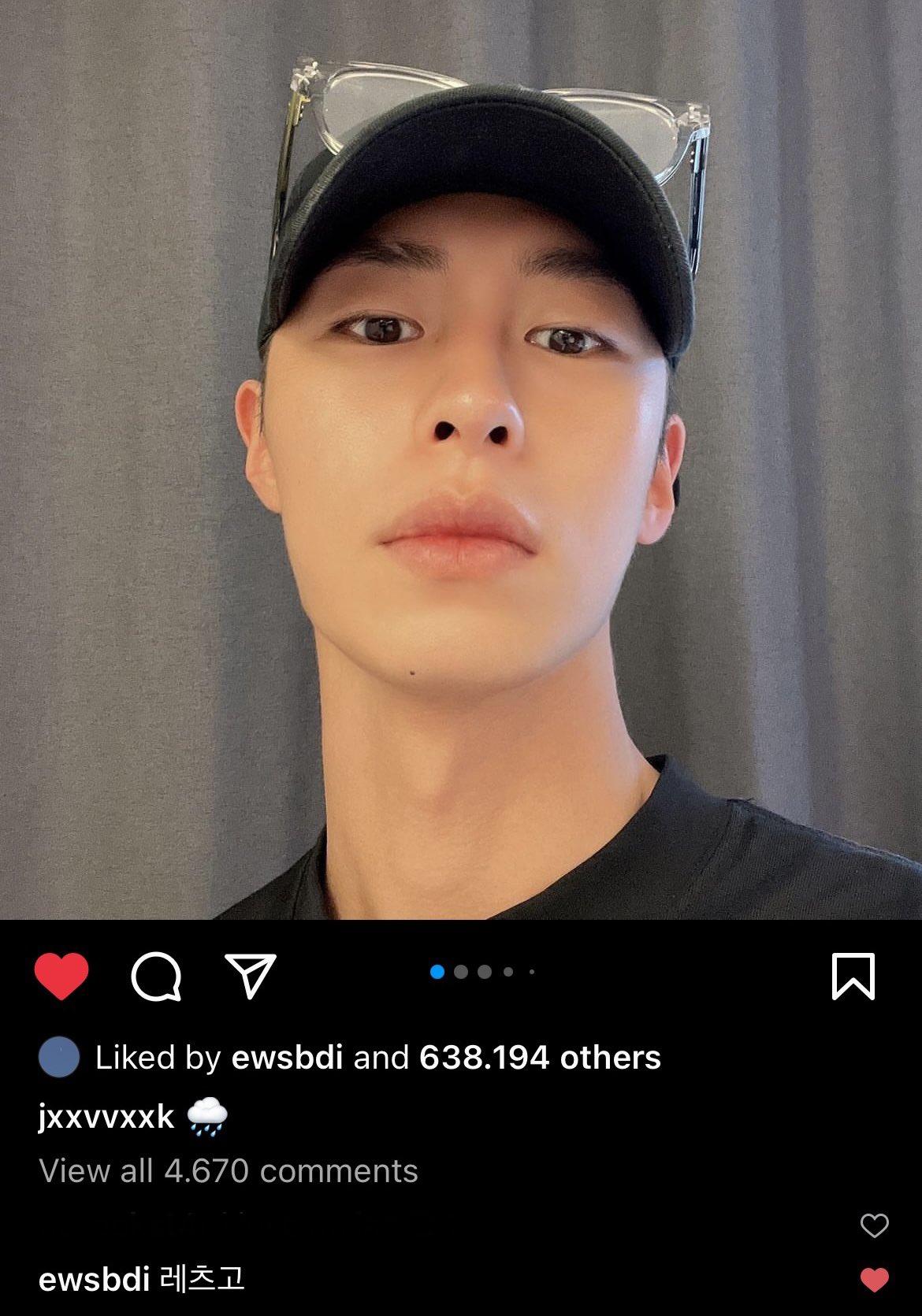 ⋆ on Twitter: "jaewook’s turn to comment let’s go on rowoon / ahn hyoseop’s ig https://t.co ...