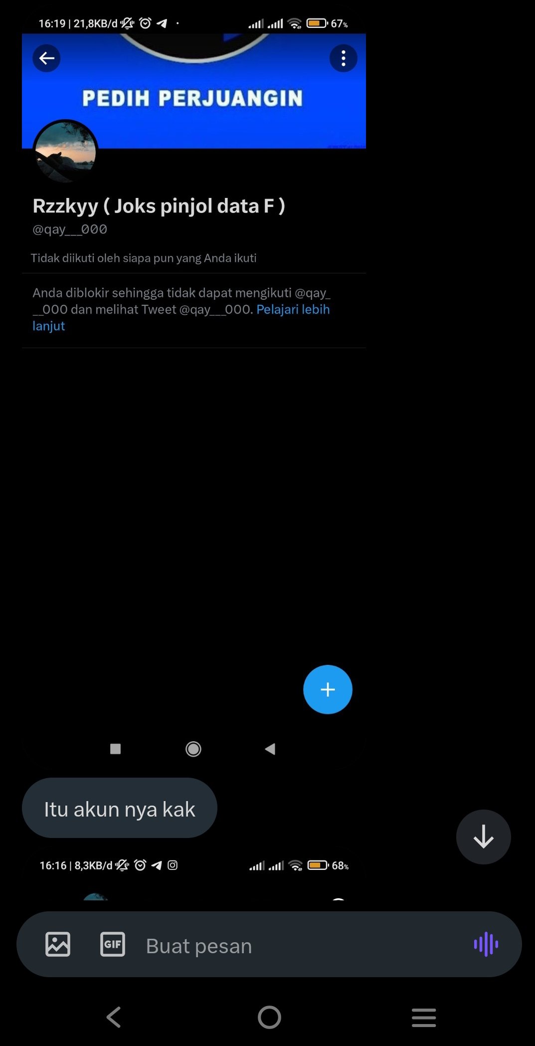 spill_akunpenipuan on Twitter: "#ceritapenipuan Hati2 dengan embel2 jasa buat nge bantu kena ...
