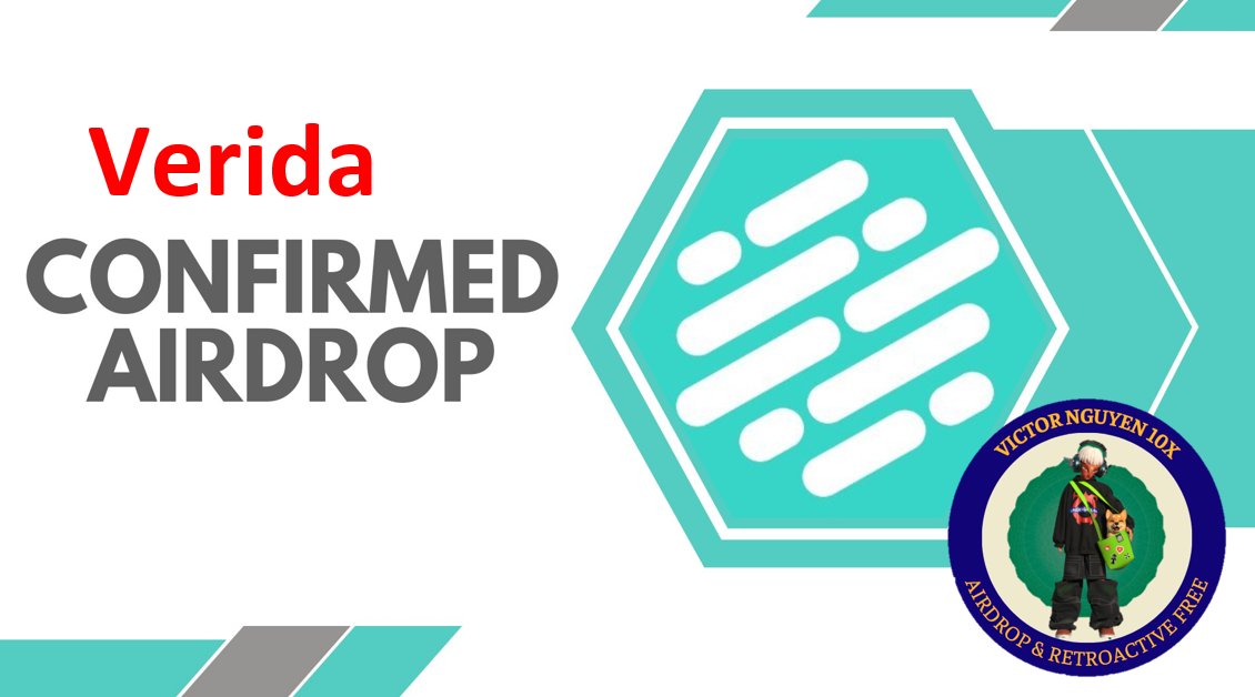 VictorNguyen10X on Twitter: "Kèo #Airdrops xịn đã xác nhận: VERIDA xác nhận Airdrop - Tiềm năng ...