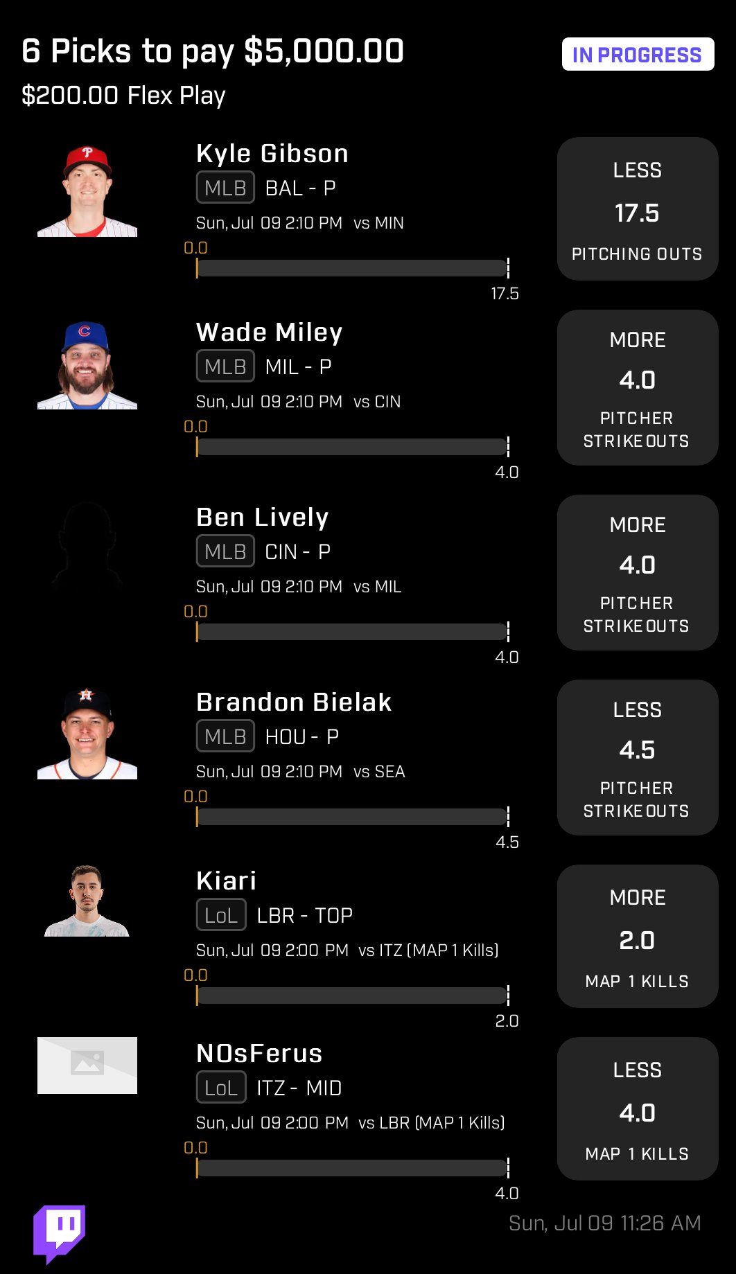 Ethan on Twitter: "Crazy crazy dfs value out there right now on the @OddsJam dfs optimizer. Play ...