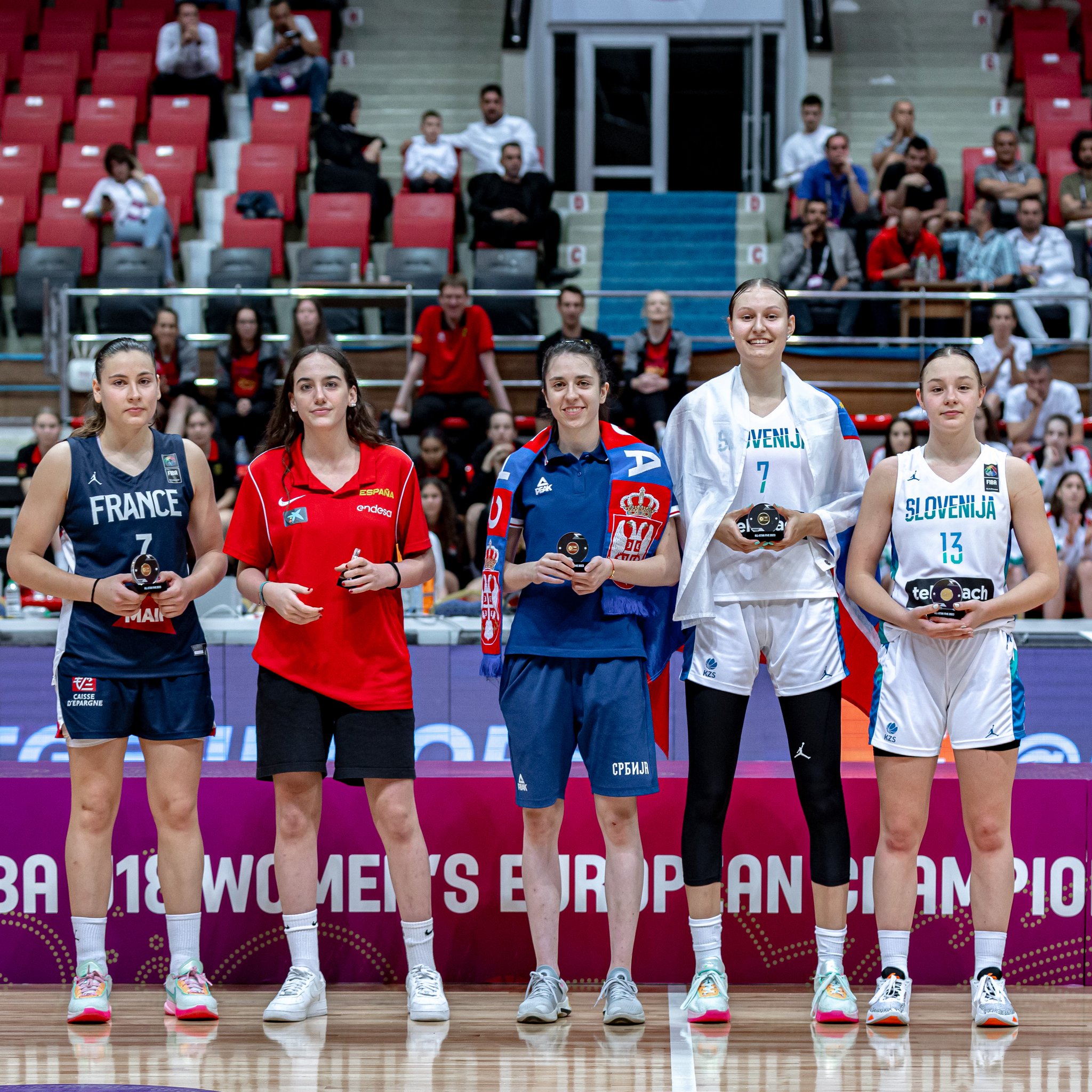 NextGen Hoops on Twitter: "Here is the All-Star Five of the Women's #FIBAU18Europe Championship ...