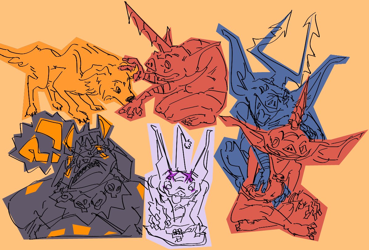 riptyde on Twitter: "bokoblin scribbles https://t.co/lKGnOpLFeA" / Twitter