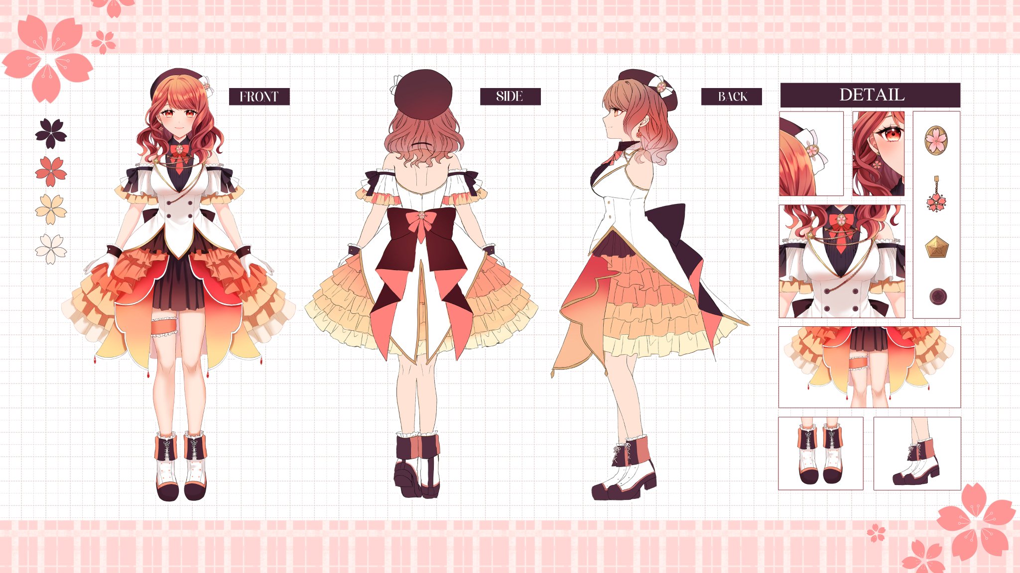 MIINA ☕🍊 อ่านว่ามีนา! on Twitter: "【MIINA's Character Reference Sheet🧡】 คาร์ชีทของมีนาค่า! ไอดอล ...