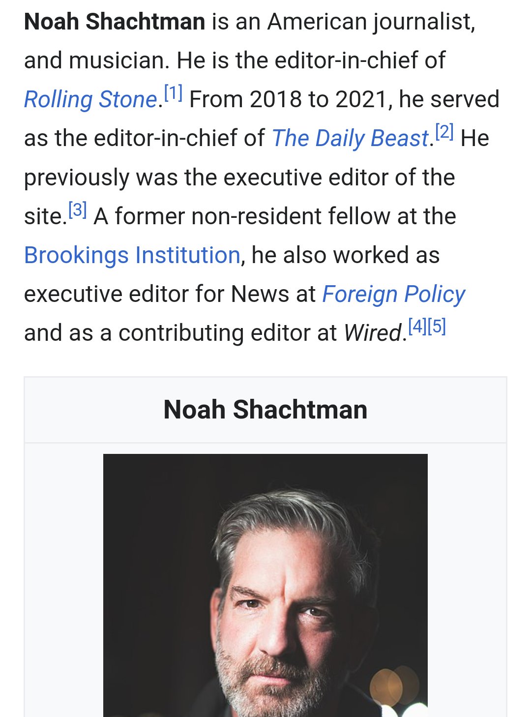 🇺🇸 Rich Howard 🇺🇸 on Twitter: "Info on the Editor Of Rolling Stone: He's a leftist. https://t.co ...