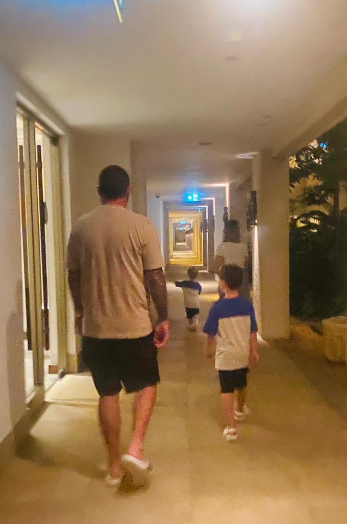 MANDO CT on Twitter: "Walking back the room with my boys after a fantastic day! Goodnight my ...