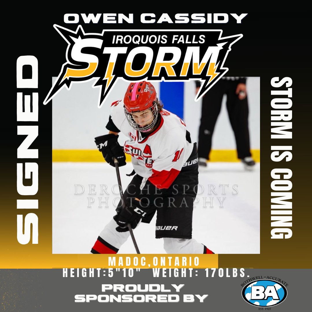 Iroquois Falls Storm Jr. A Hockey Club on Twitter: "#ANNOUNCEMENT #commited #signed . #TeamUp ...