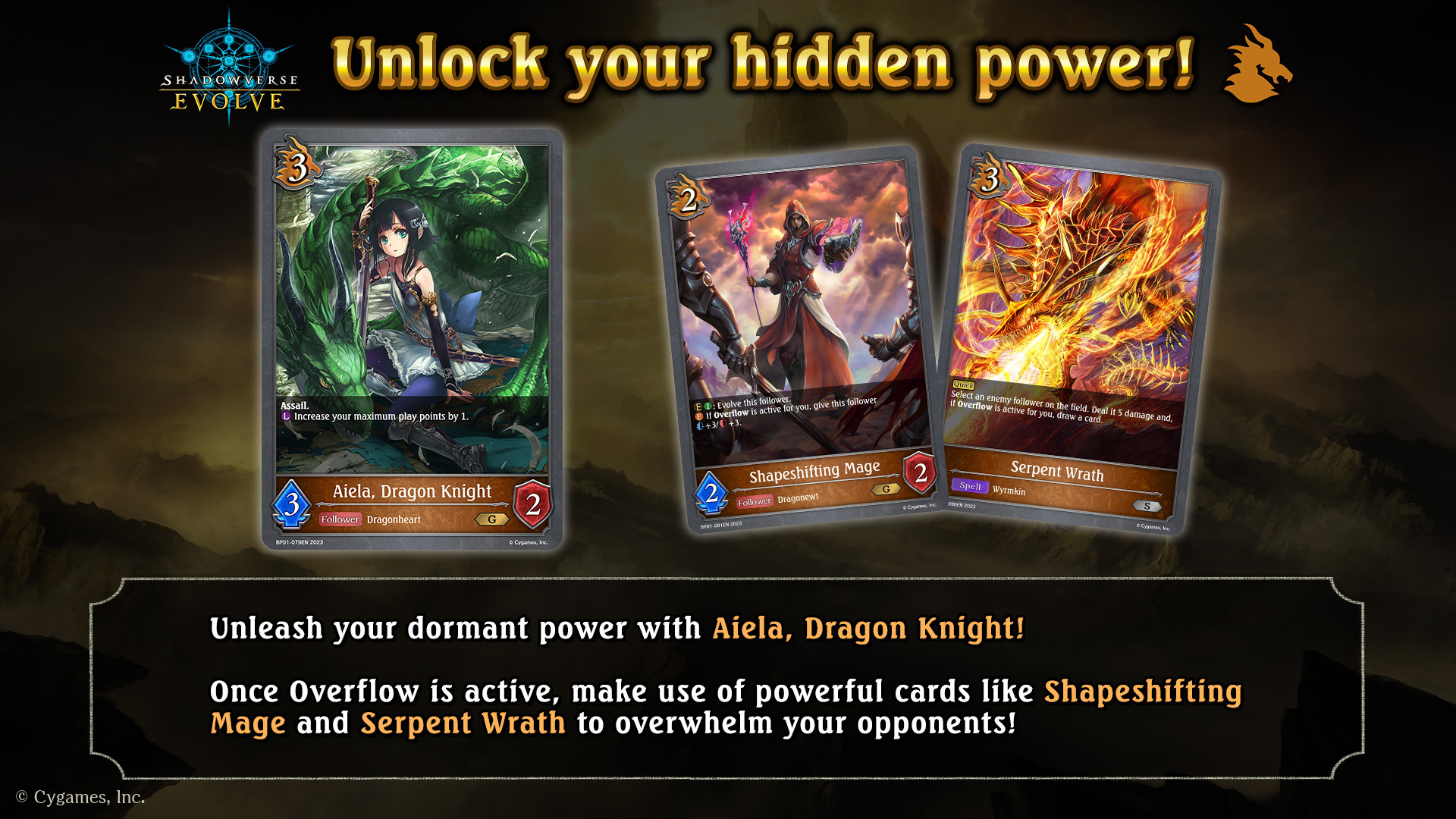 Shadowverse: Evolve on Twitter: "Unlock your hidden power! Make the most of Dragoncraft with the ...