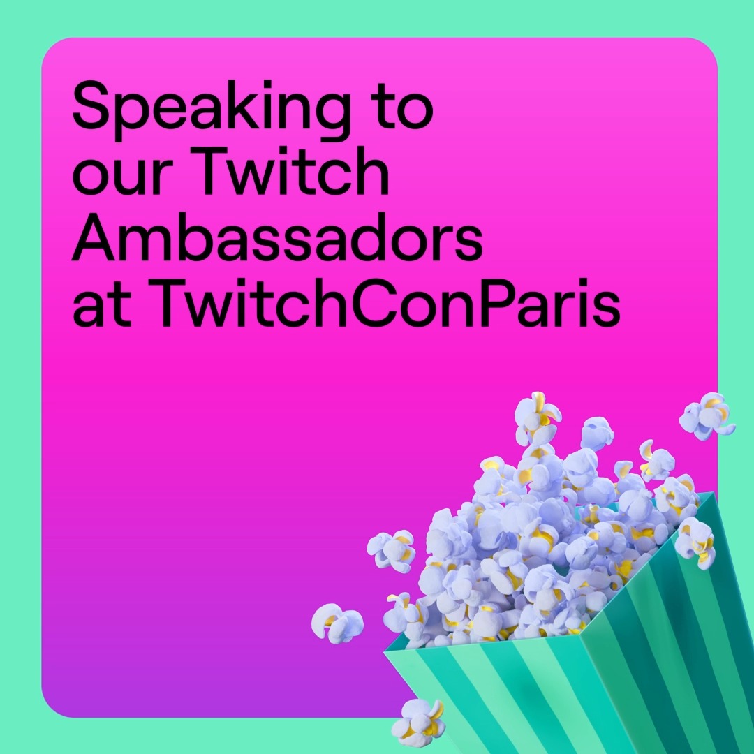 Twitch on Twitter: "Together For Real in France 💜 We chatted with Twitch Ambassadors on what it ...