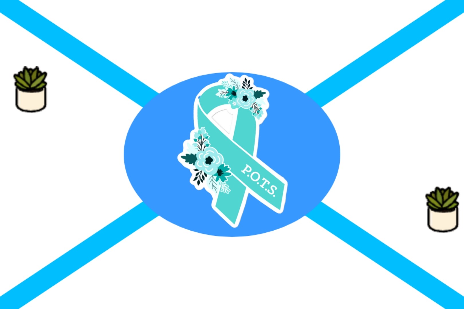 Pots Awareness Ribbon