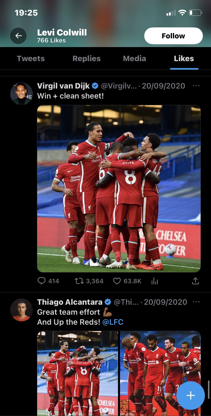 Central Liverpool Brasil on Twitter: "O cara curtiu os tweets de uma vitória contra o Chelsea ...