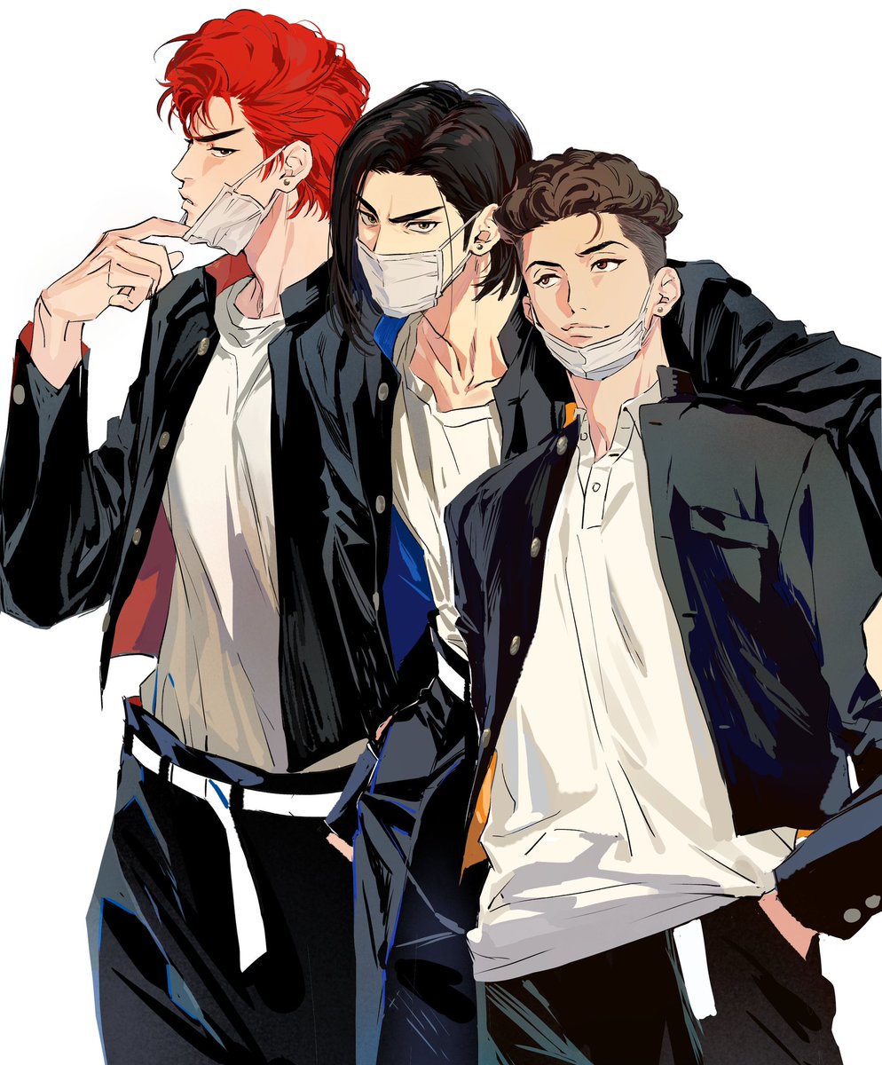 「3bk!!」|gyouのイラスト