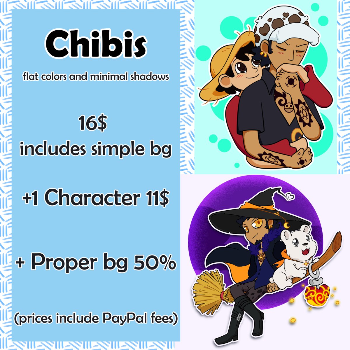 Nim 🐯👒⭐ COMMS OPEN on Twitter: " COMMISSIONS ARE OPEN Hi everyone! This ...