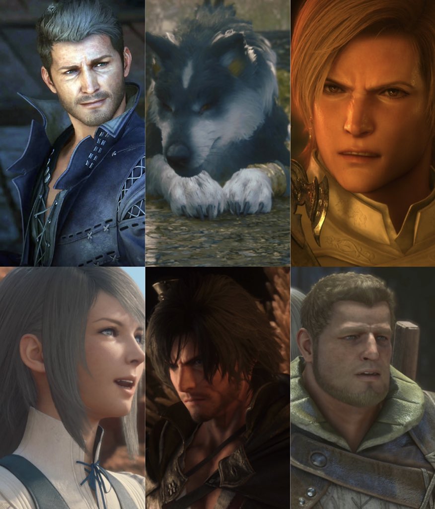 Final Fantasy Characters Male