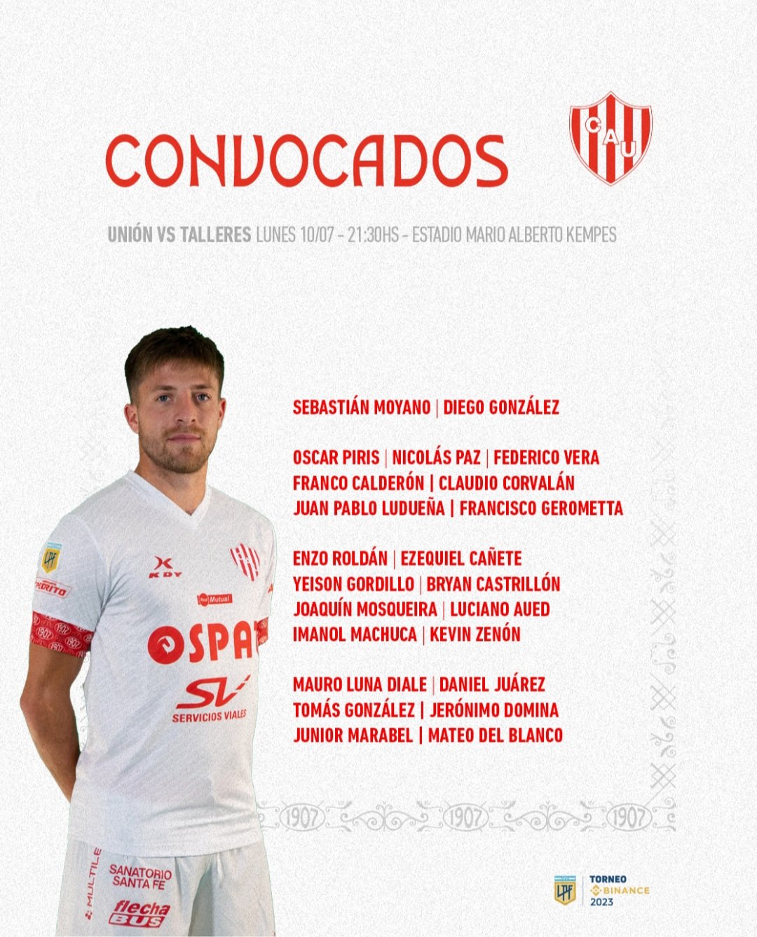 Club Atlético Unión On Twitter 🇦🇹 ¡𝗦𝗶𝗲𝗺𝗽𝗿𝗲 𝘂𝗻𝗶𝗱𝗼𝘀 ⚽ Los Jugadores