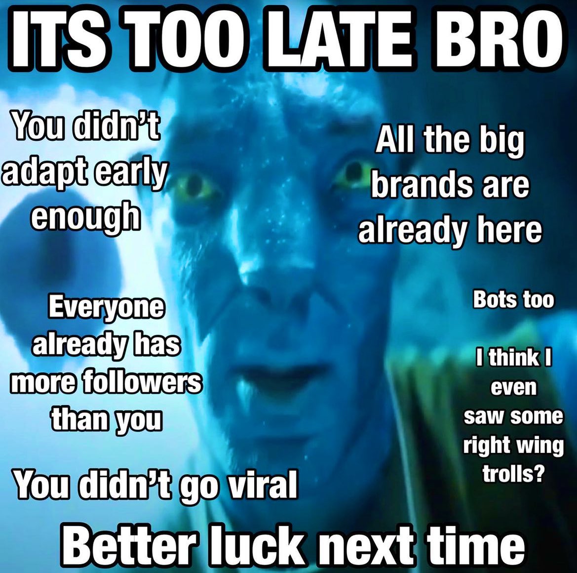 Late To Text Back Meme