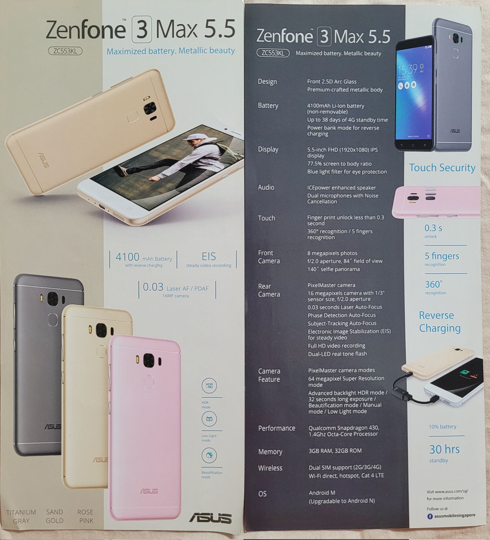 Aquis_GN- #SmartphonePamphlets & hot takes on Twitter: "Asus Zenfone 3 Max ZC553KL, 2016. Until ...