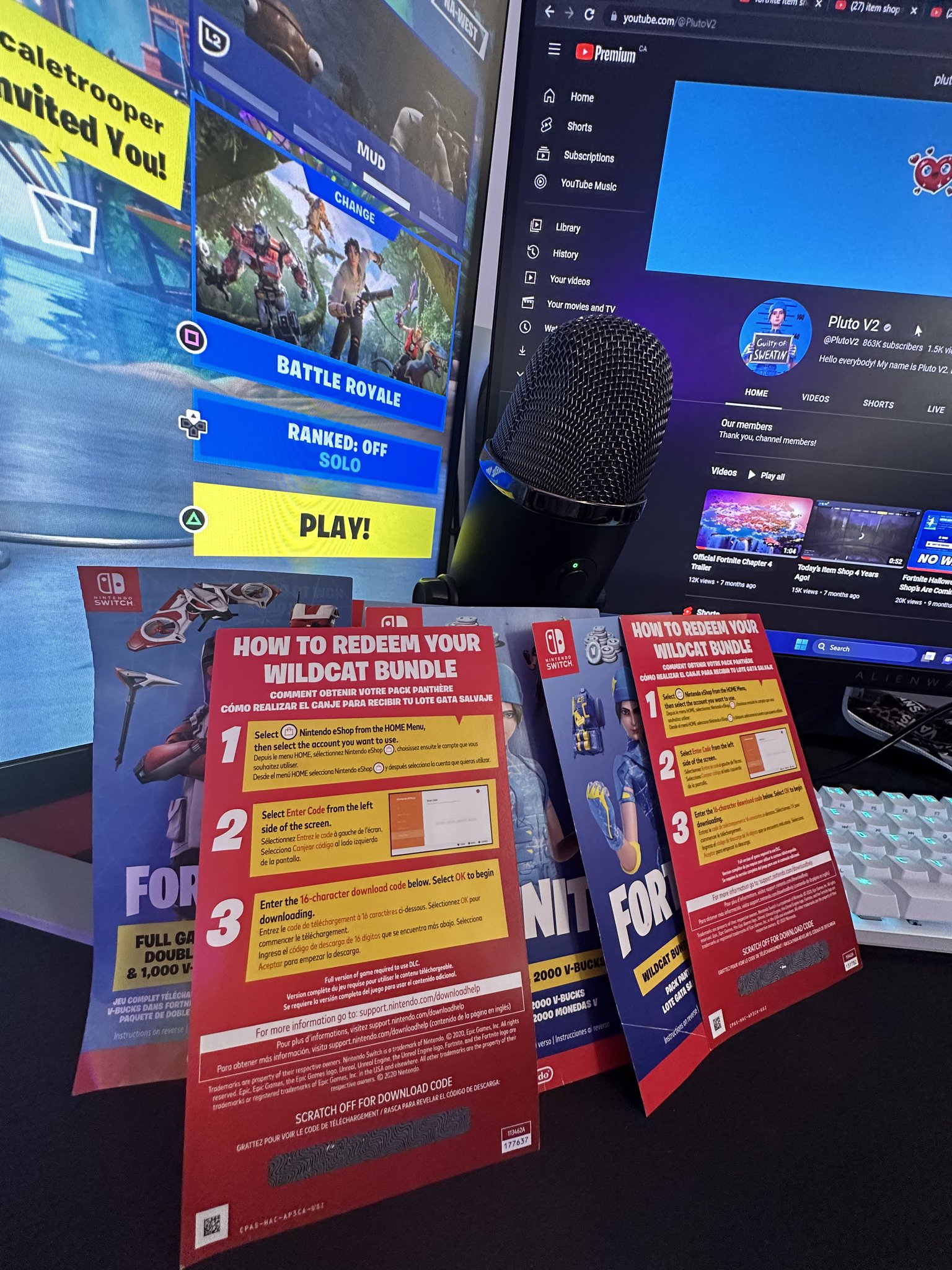 Fortnite Leaks | Pluto V2 on Twitter: "Interact with this tweet if you guys still need codes for ...