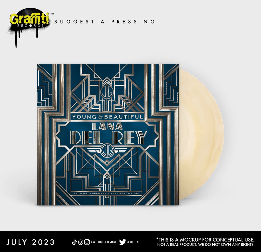 Lana Del Rey Young And Beautiful Album Cover