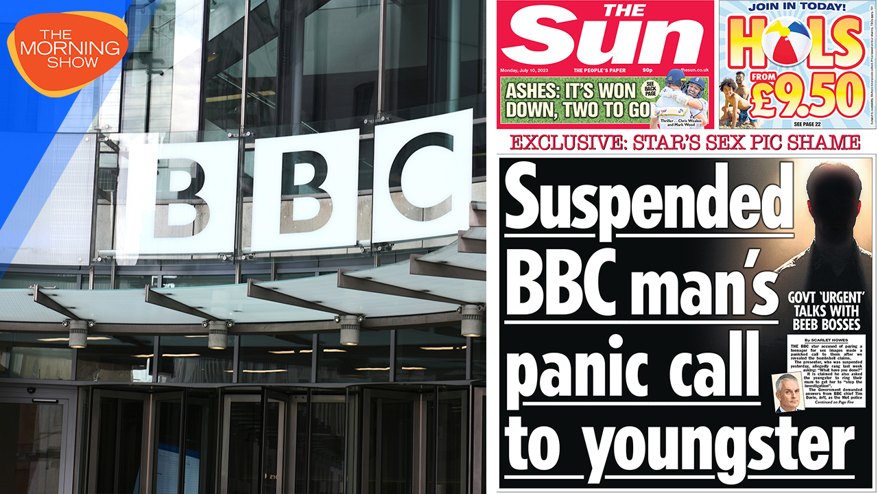 The Morning Show on Twitter: "The BBC has suspended a male TV presenter who allegedly paid a ...