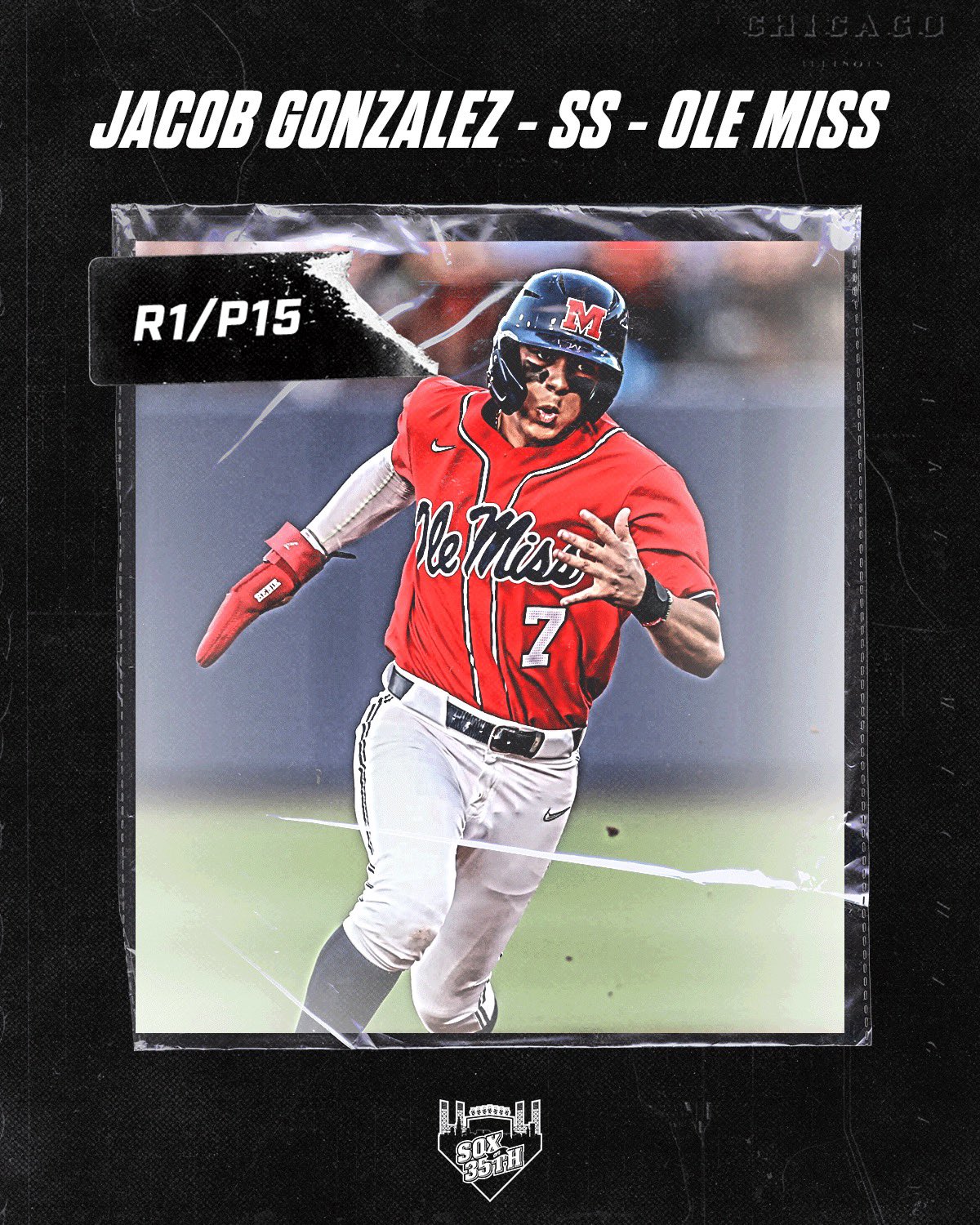 Sox On 35th on Twitter: "A new name up the middle. Welcome to Chicago, Jacob Gonzalez! #MLBDraft ...