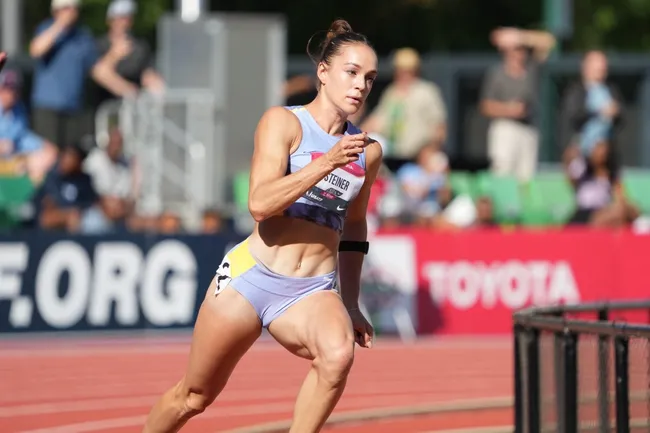 UK Track & Field on Twitter: "Steiner advances! ️ @abbysteiner1 will compete in the 200m final ...