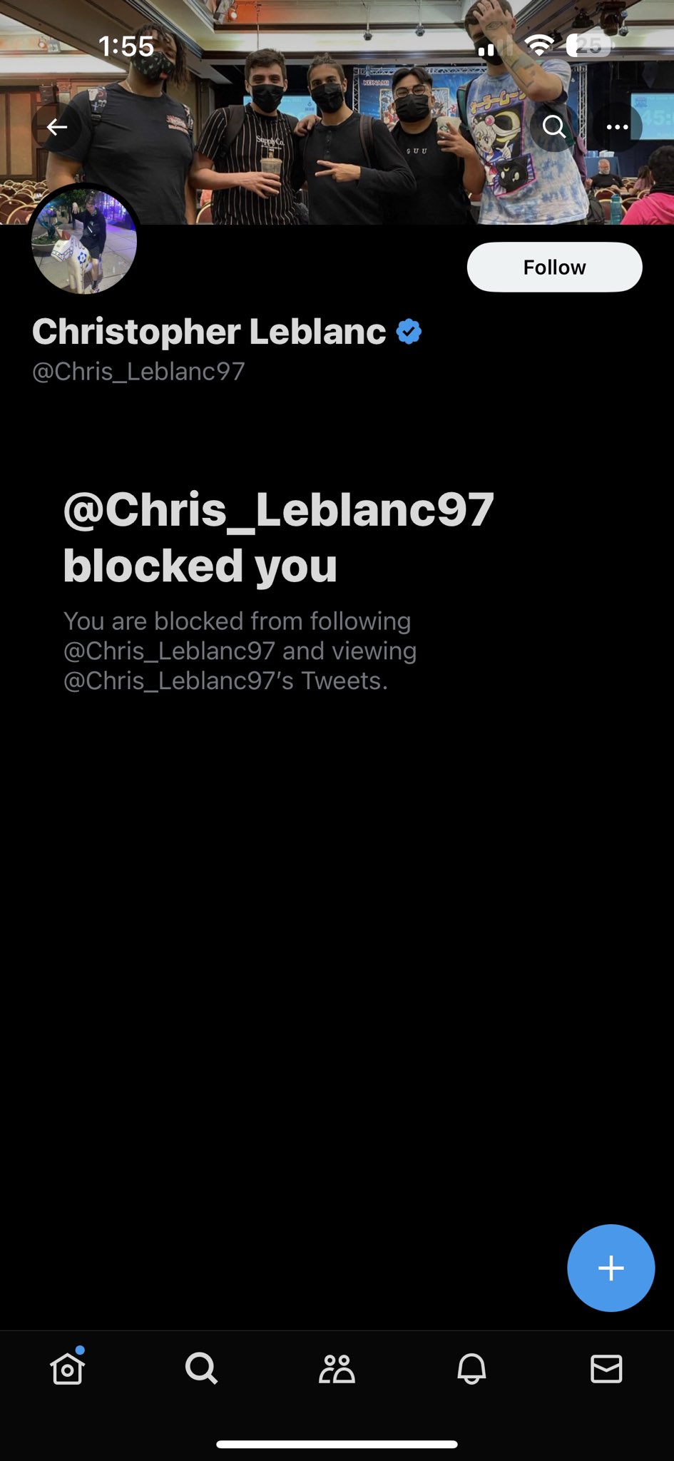 DANGELO on Twitter: "Got blocked by Chris LeBlanc for showing receipts that he dodged my ...